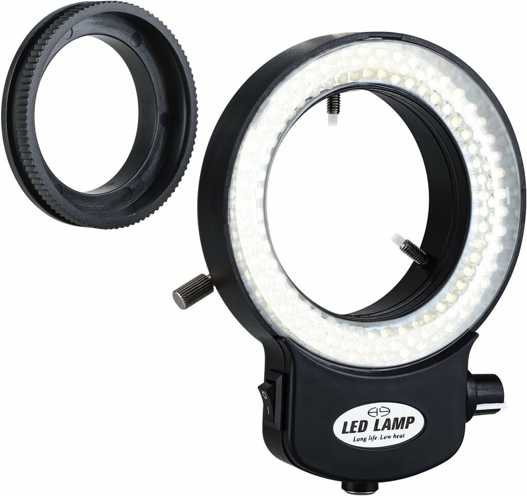 Microscope 144 Led Ring Light with Dimmer Control – i-Recommend